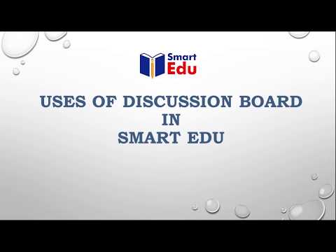 Guideline on the uses of Discussion Module in Smart Edu | Smart Edu - DIU